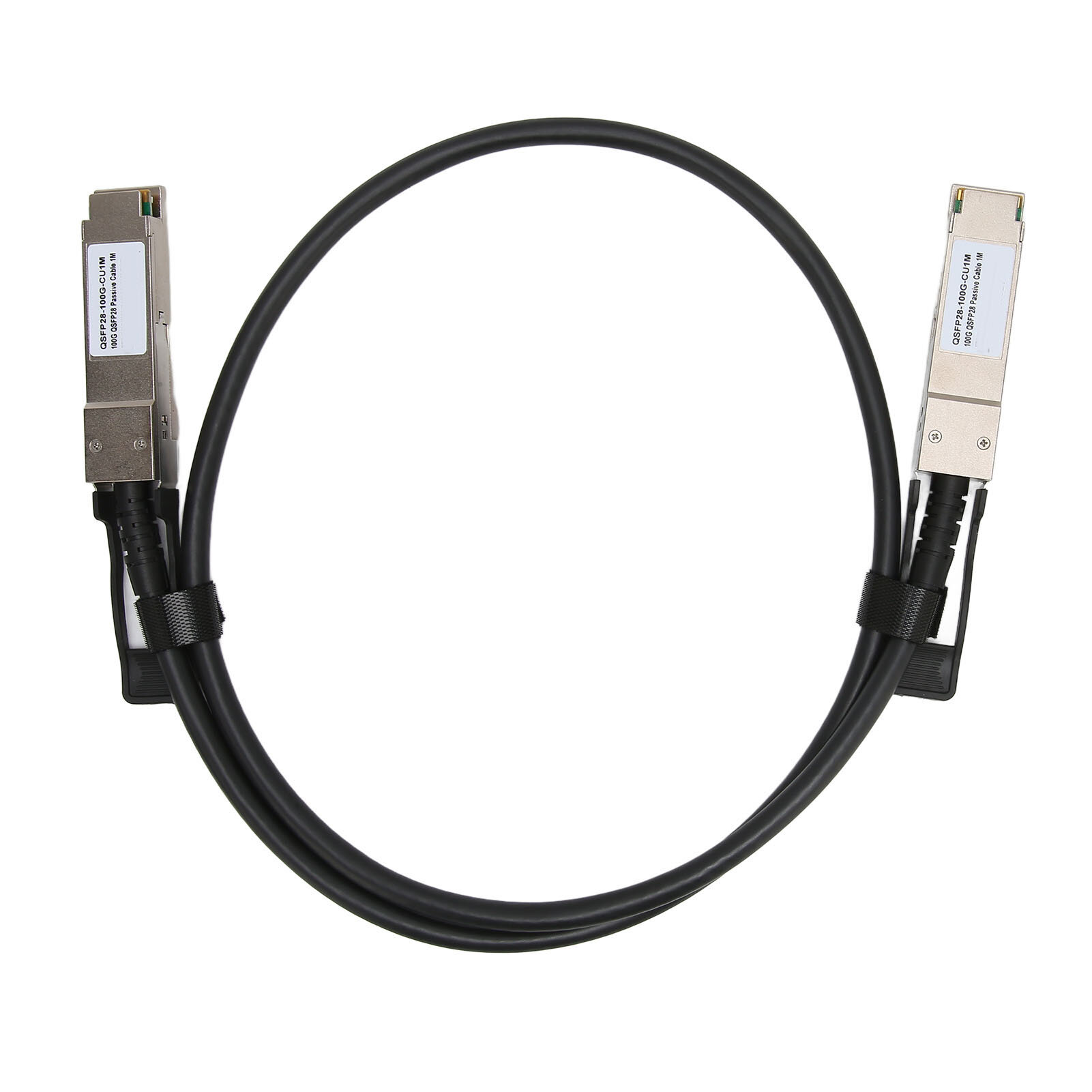 100G QSFP28 CABLE CABLE QSFP28 до QSFP28 100G DAC DAC Прямой прикрепите высокоскоростной оптической энергии кабеля.