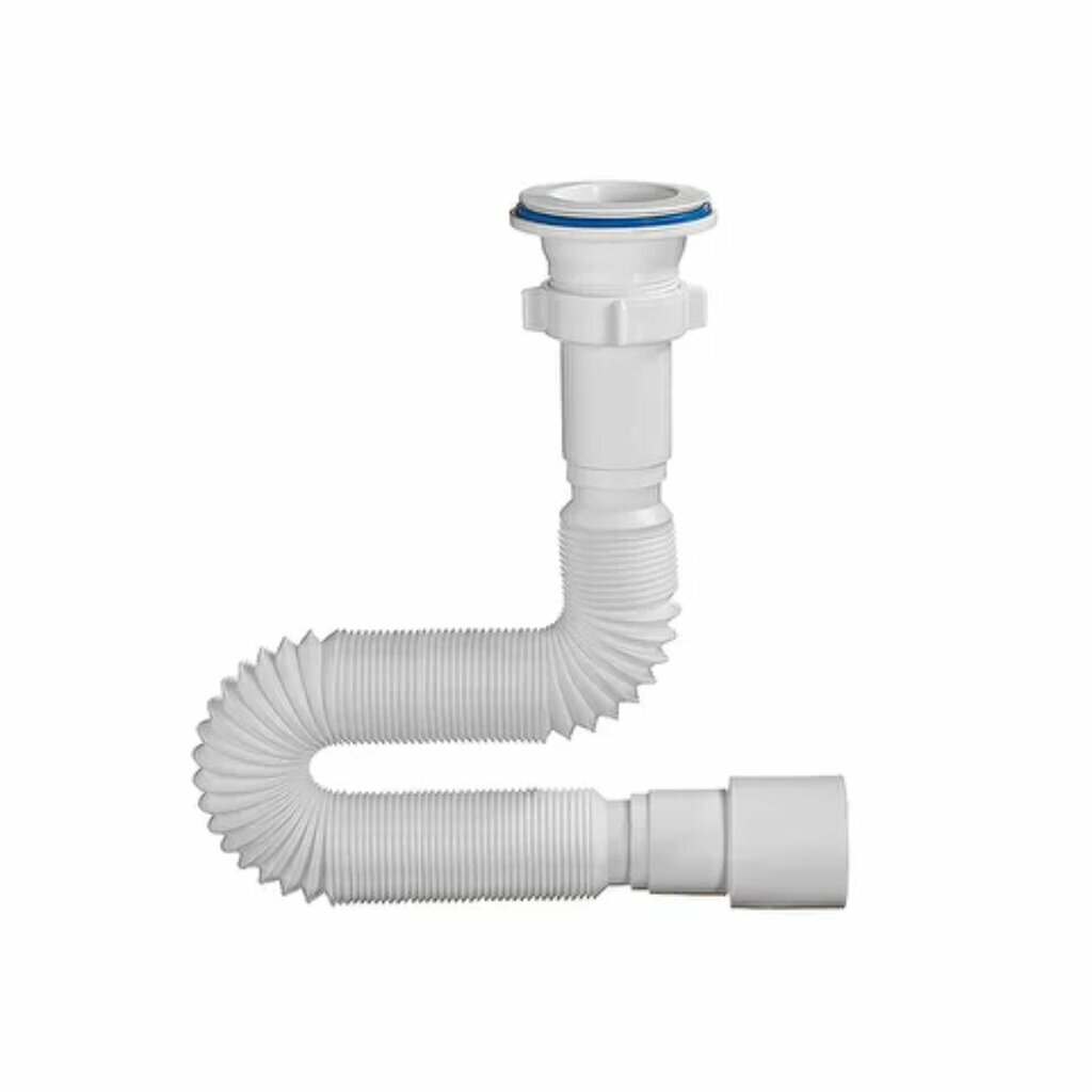 Сифон Orio А-3015 универсальный гофрированный 1 1/2", 40/50 мм, 750 мм