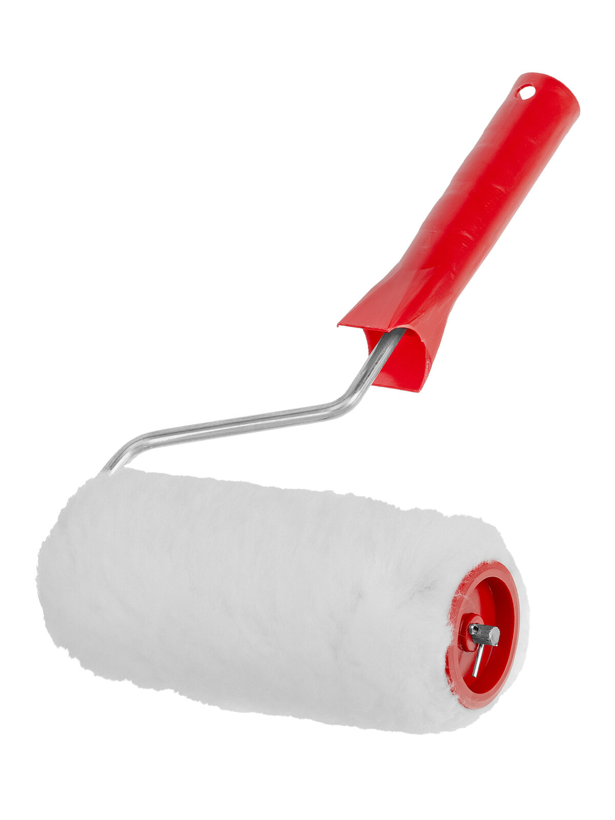 Валик малярный с ручкой Сибртех Искусственный мех, 150 х 48 х 6 мм, крепление шплинтом, 80152