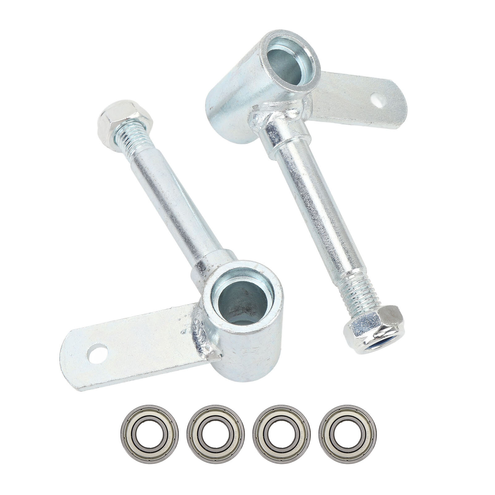 Фланец шпильки рулевого управления переднего колеса M14 с 4 подшипниками 10 мм для замены картинга, квадроцикла, внедорожника