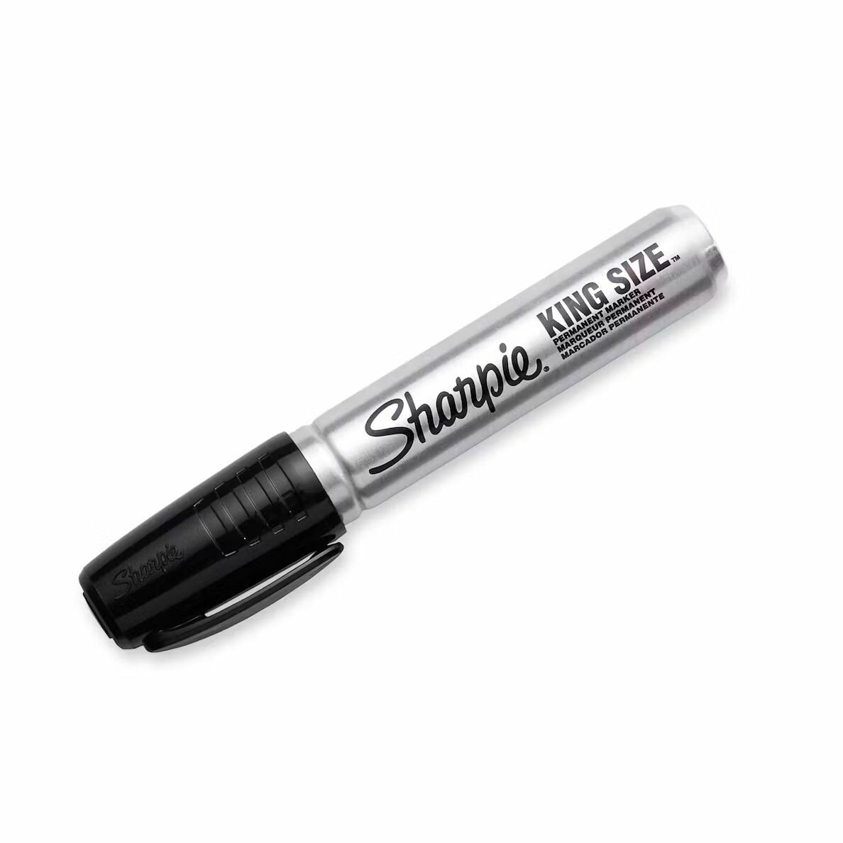 Маркер перманентный SHARPIE (США) "KING SIZE", черный, 2-5 мм, скошенный наконечник