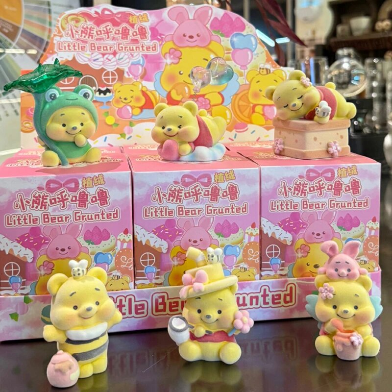 MINISO Sleepy Bear Secret Garden Series 3 фигурки Pooh-1pcs