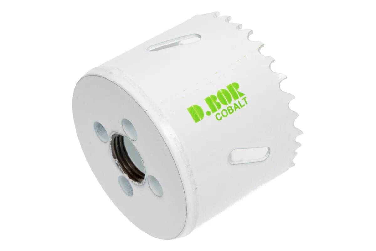 D.BOR Коронка биметаллическая COBALT M42 57 мм D-HS-BIM-CO-38-057 для металлообработки