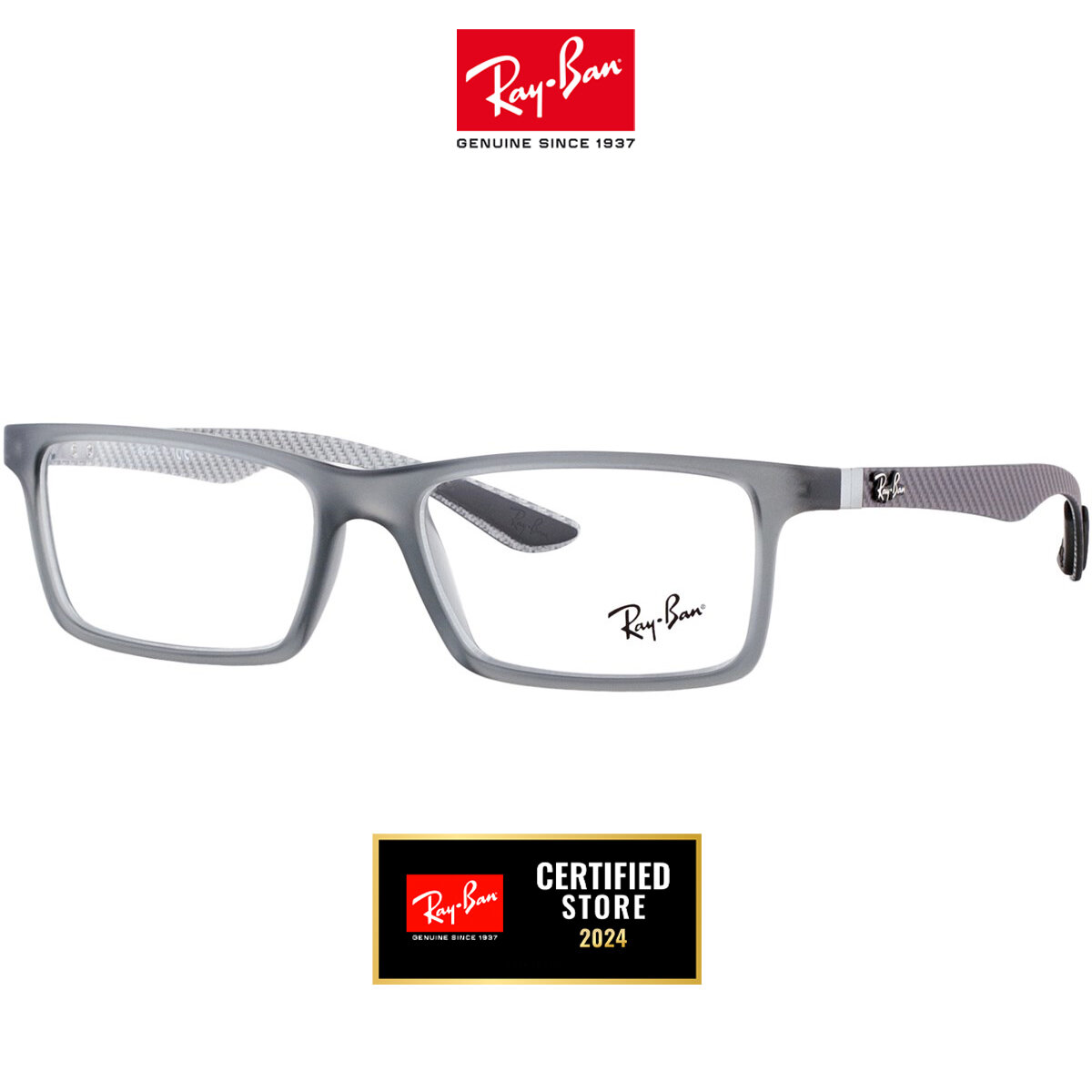 Ray-Ban 8901 5244 Carbon Fiber оправа для очков (53 mm)