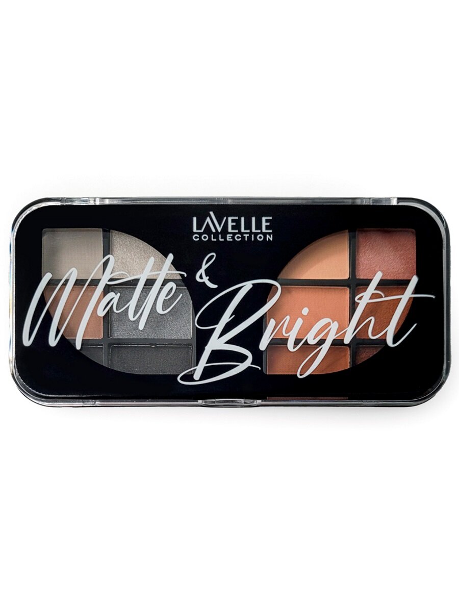 Палетка теней для век Lavelle cosmetics Matte & Bright тон 03