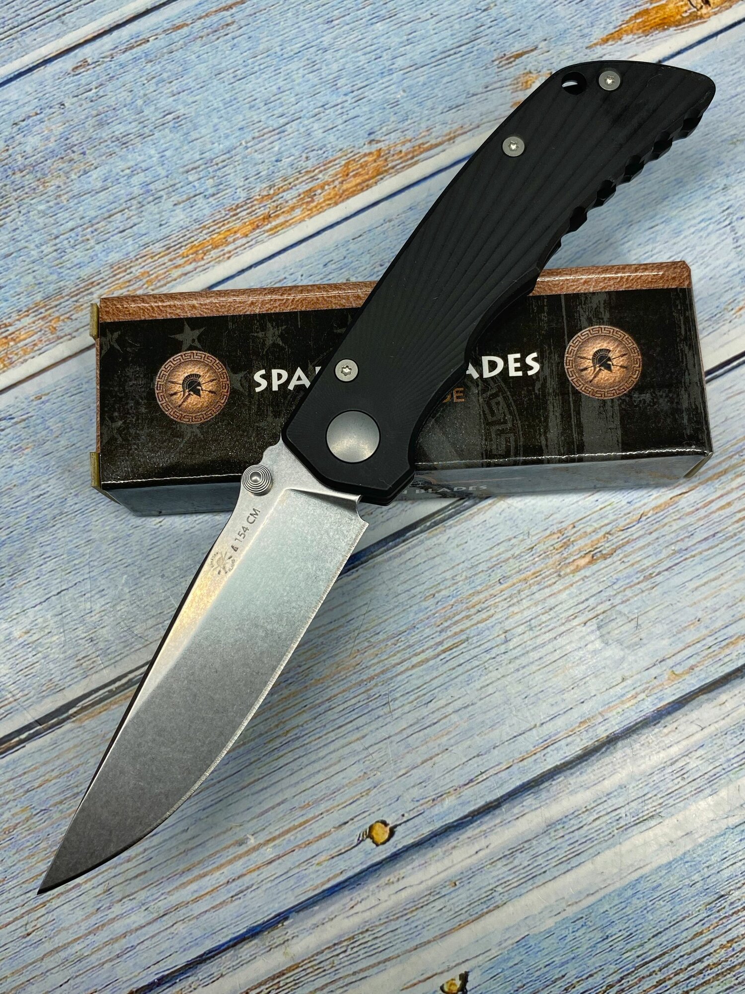 Складной нож Spartan Blades Talos II, SFBL13BKSW