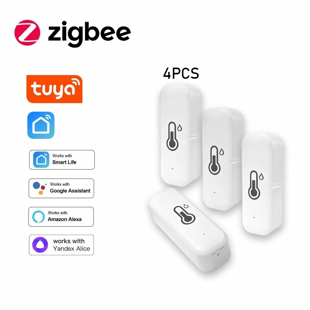Датчик температуры и влажности TZ-P3-L-4