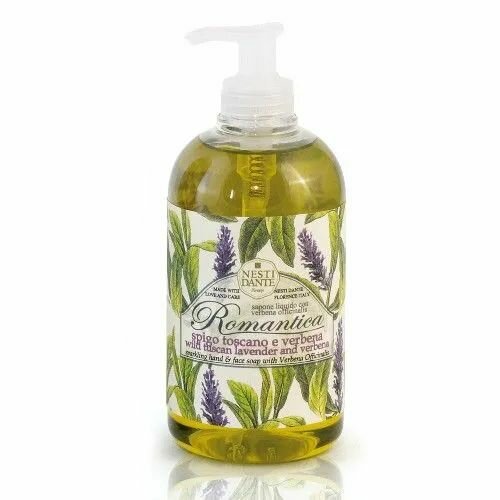 Nesti Dante - Romantica Wild Tuscan Lavender and Verbena Жидкое мыло для рук и тела 500 мл