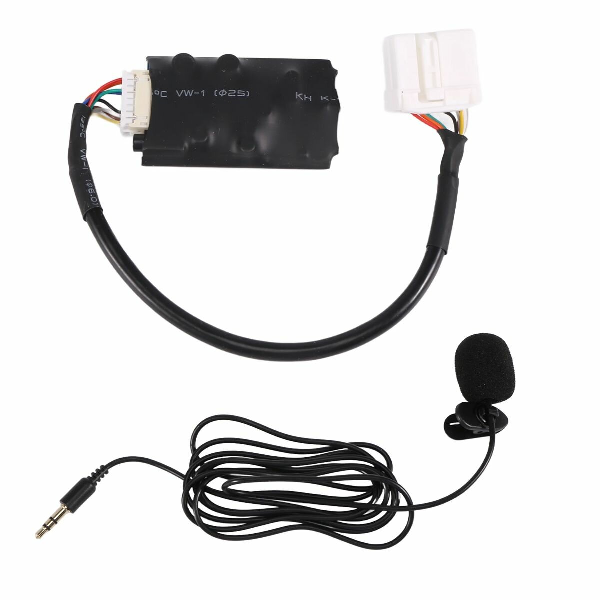 Bluetooth адаптер AUX 12В для автомобиля с микрофоном Handsfree — подключение через слот для дисков, A2DP AVRCP
