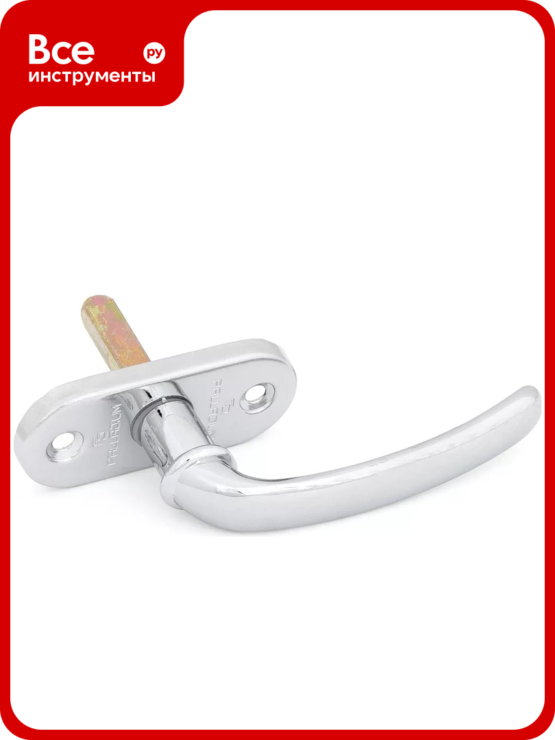 Оконная, Palladium, ручка Palladium Natali CP 00008257, имеет, двухслойное