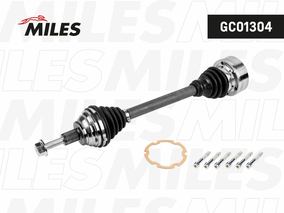 MILES Привод в сборе VW PASSAT/GOLF V/JETTA/SKODA OCTAVIA 2.0TDi/2.0TSi 05- правый левый +ABS