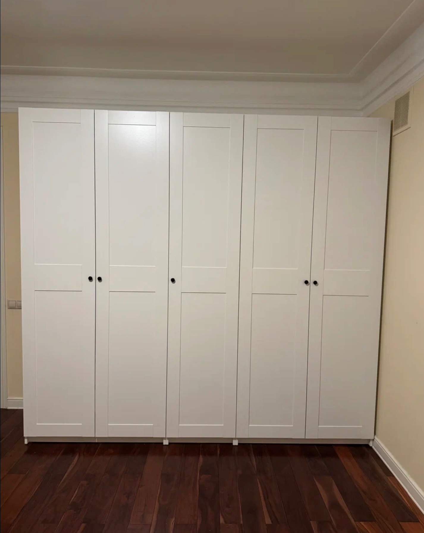 Шкаф Гардероб IKEA PAX (комбинация) с 5 ящиками 250x60x233 см (белый)