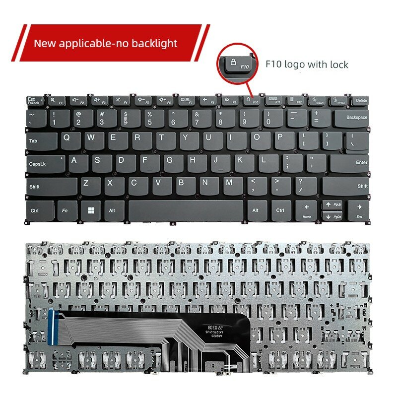 Подходит для клавиатур Lenovo V14 G3 IAP ABA G4 IAH AMN ABP IRU, S14 G2 ITL ALC Новый, совместимый ключ-замок F10,