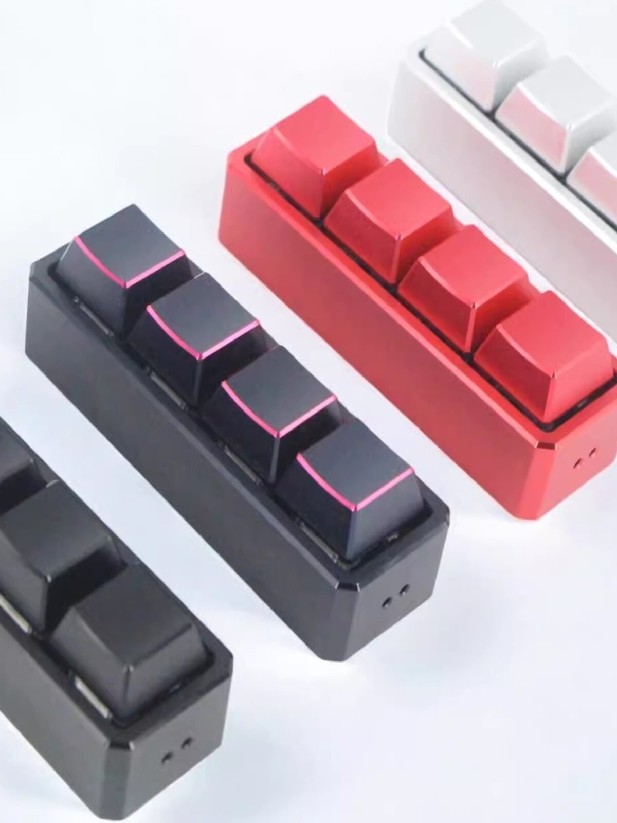 Механический переключатель клавиатуры Cherry MX Blue T-образный без клавиатурной накладки серебристый 4 клавиши для игр
