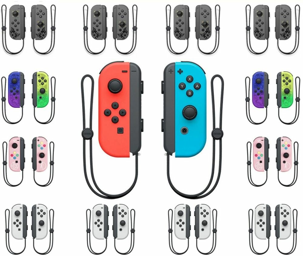 Беспроводной контроллер Joy Con Switch Control с двойным вибрационным джойстиком, геймпад для игровых консолей Switch, аксессуары