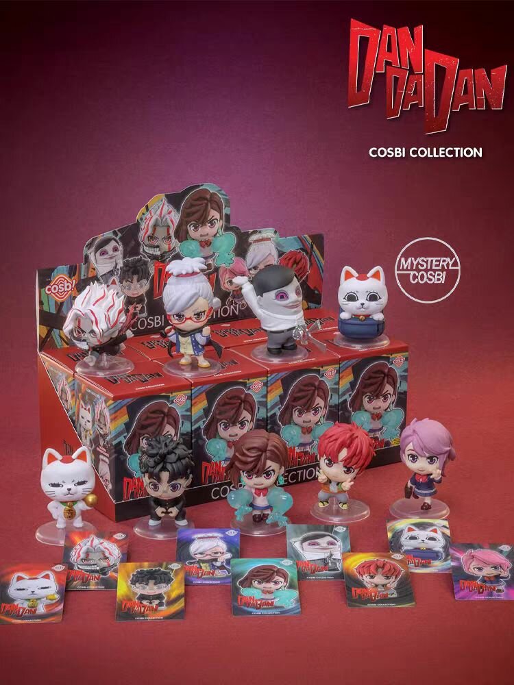 Фигурки Dandadan CBX289, пластик, 9 см, для мальчиков и девочек, слепой бокс, до 18 лет