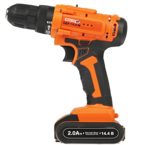 Аккумуляторная дрель-шуруповерт спец БДА-14.4-М