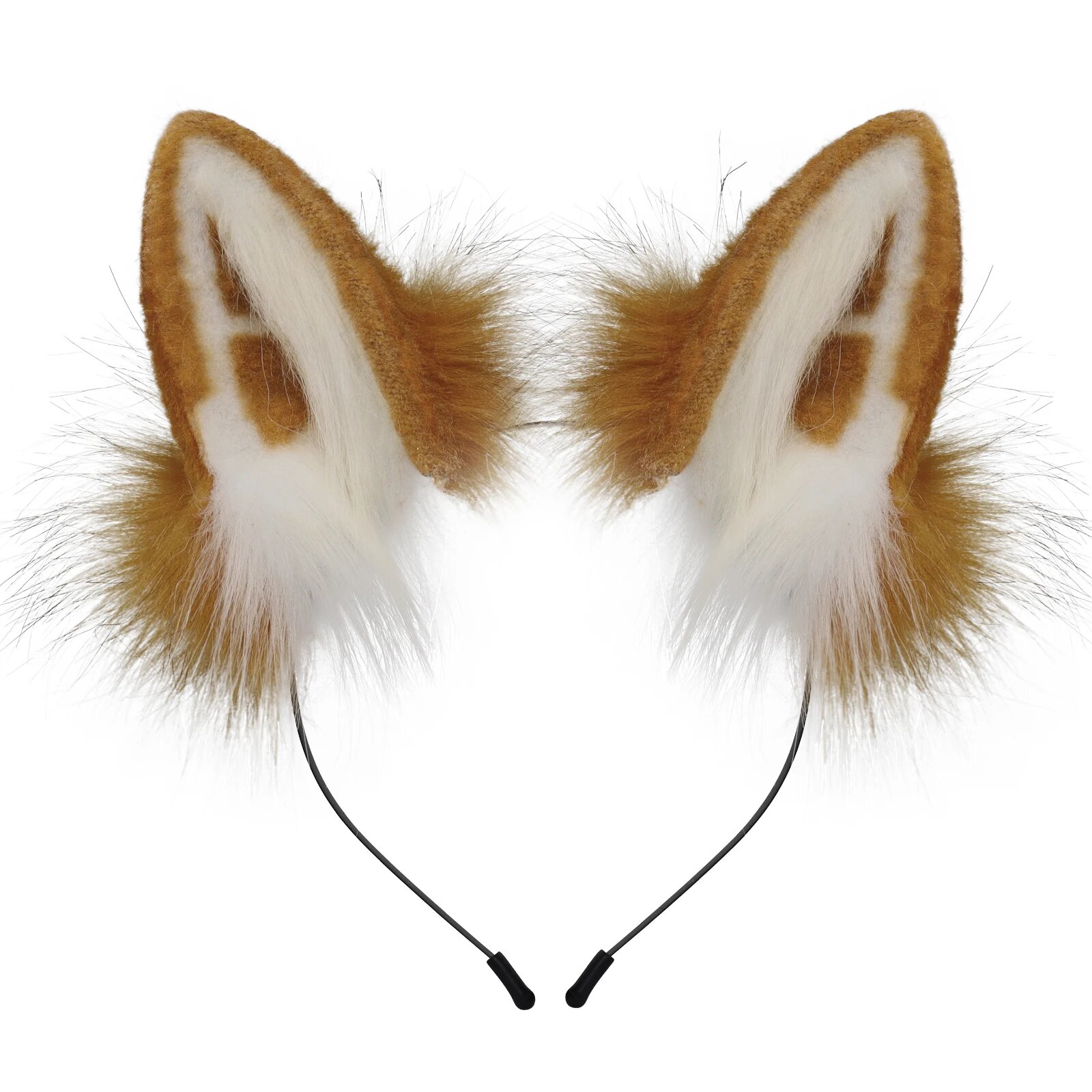 Повязка на голову с ушками лисы Whitefox