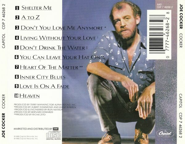 Диск COCKER, JOE - Cocker (1 CD) — фото 1