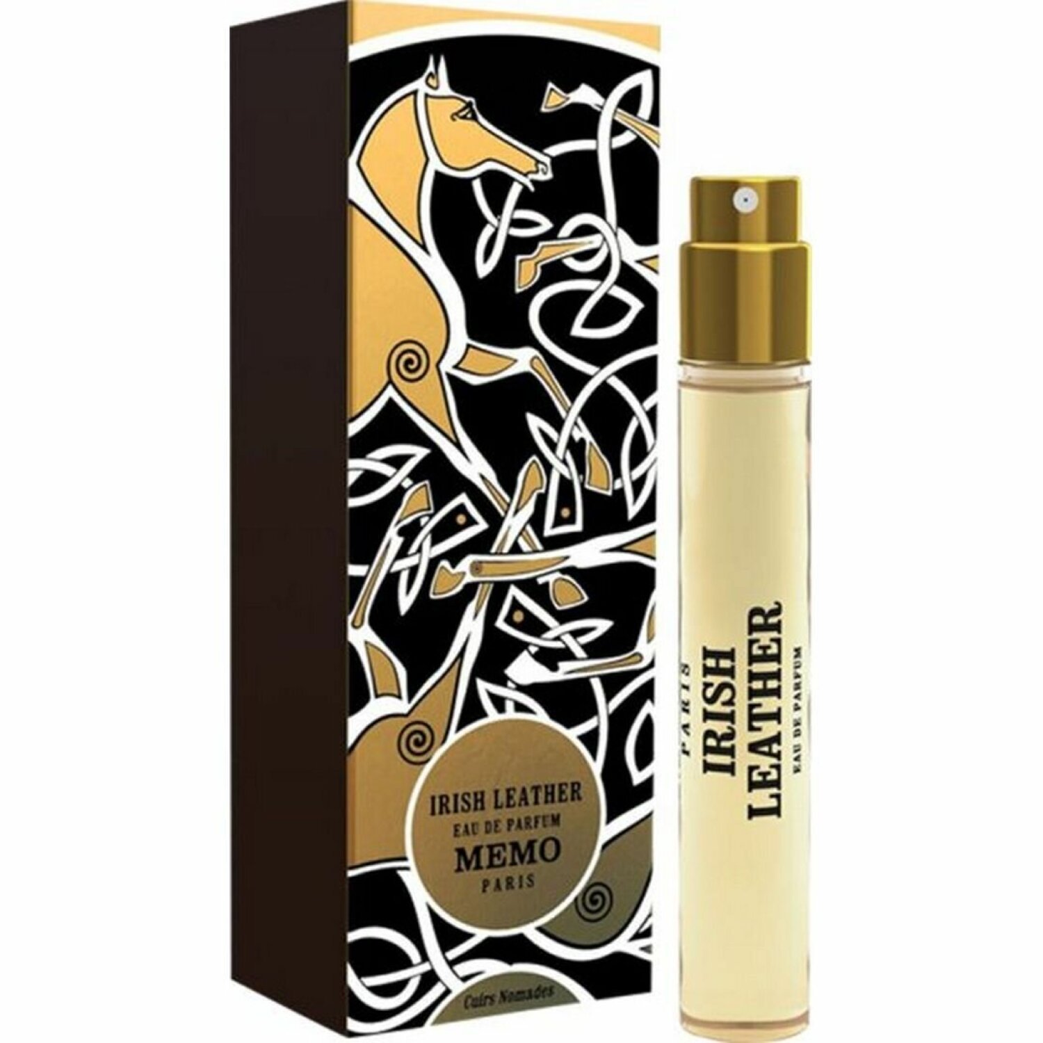 MEMO PARIS Irish Leather, парфюмерная вода, кожаный унисекс-аромат, 10 мл