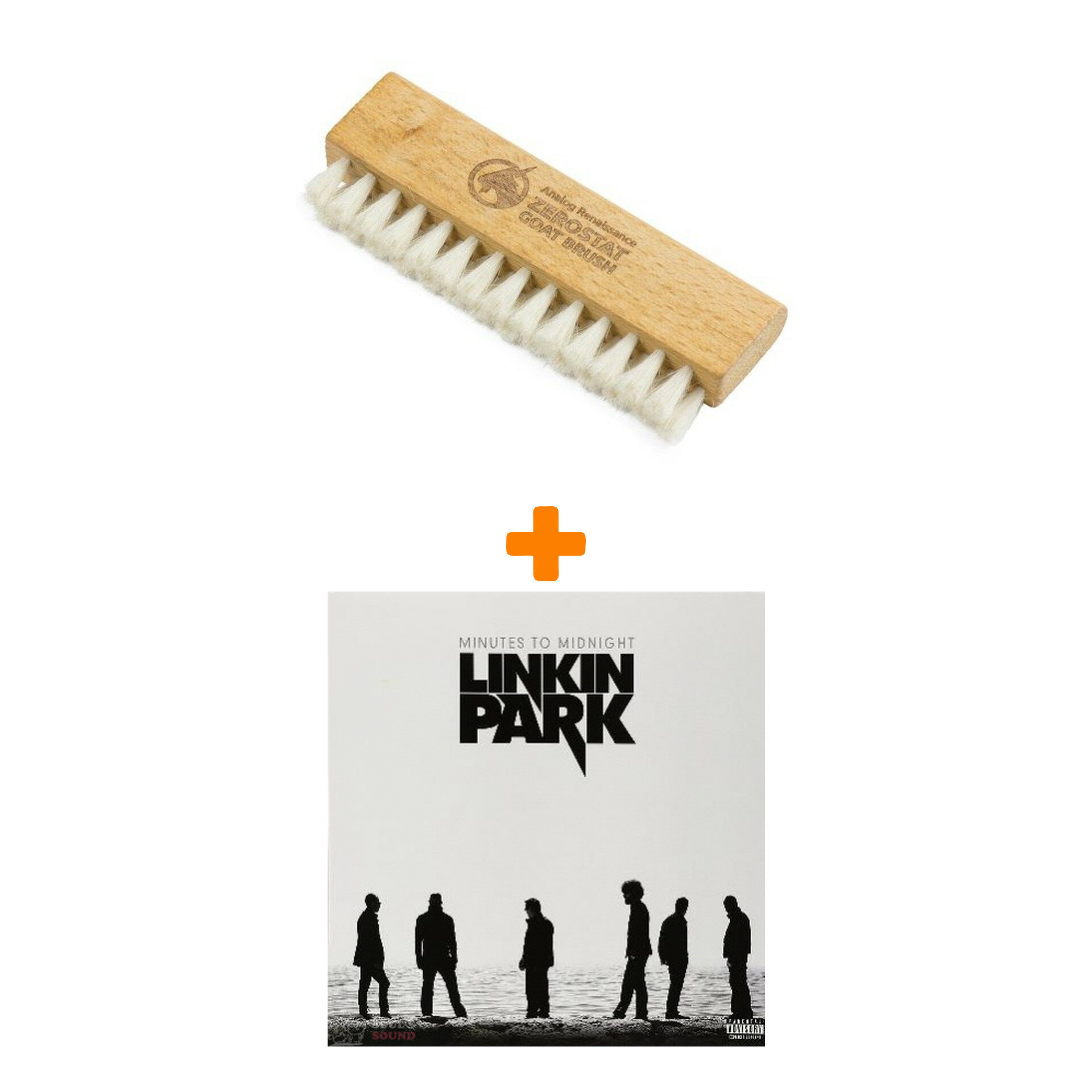 Linkin Park Minutes To Midnight LP + Щетка для ухода за LP из козьей шерсти