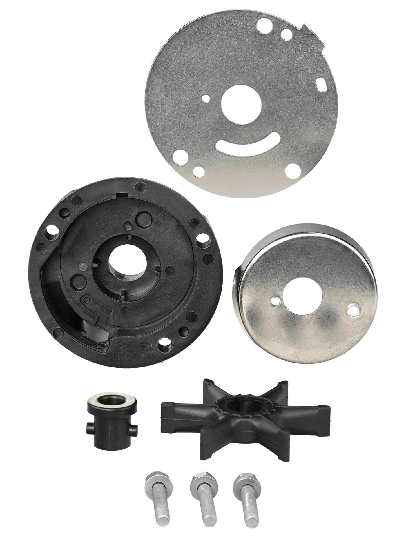 Ремкомплект помпы для Yamaha 25, 30 л. с. 2т 689-W0078-A4 с корпусом
