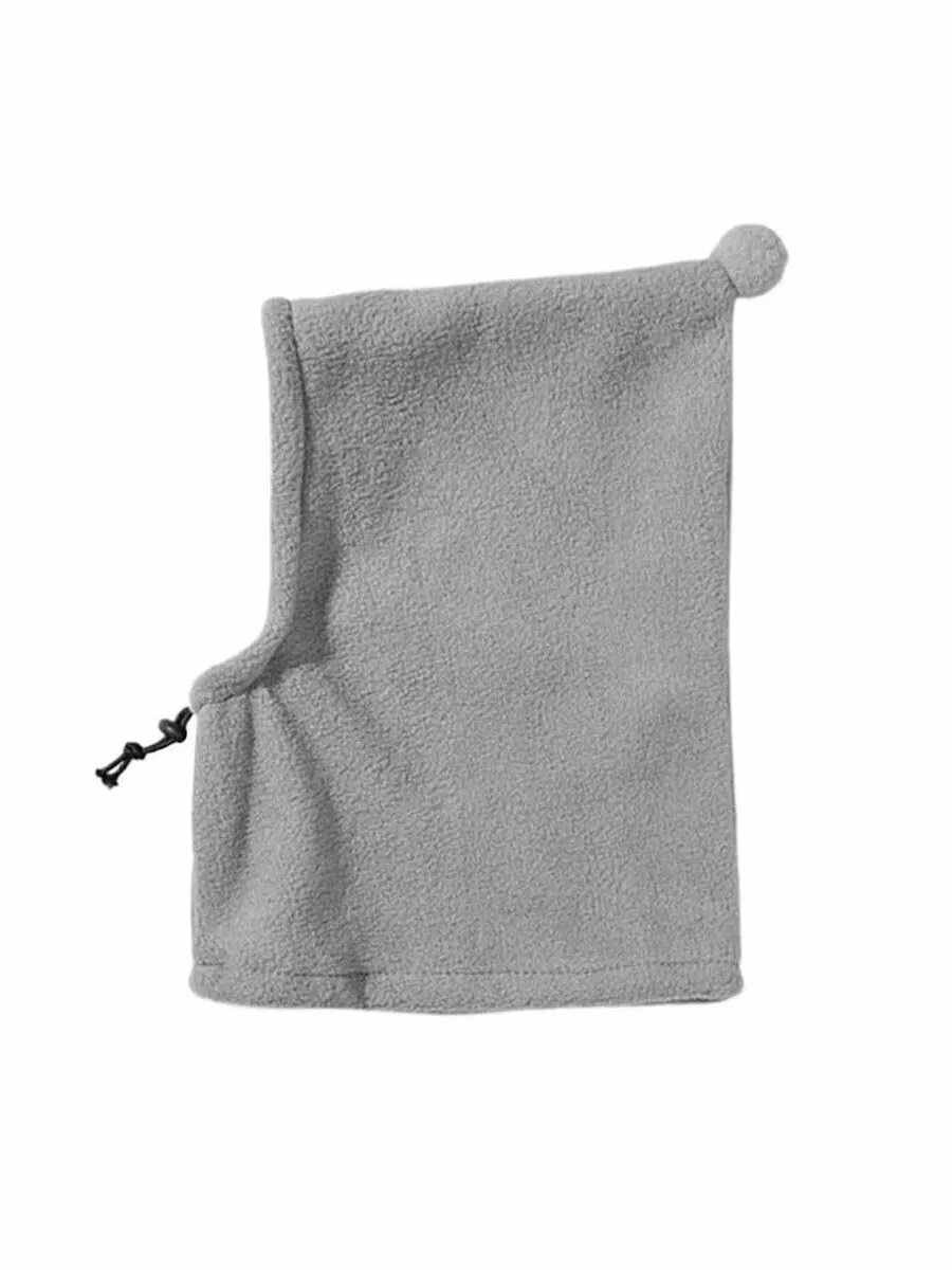 Шапка из флиса серая размер S для собак 4-10 кг