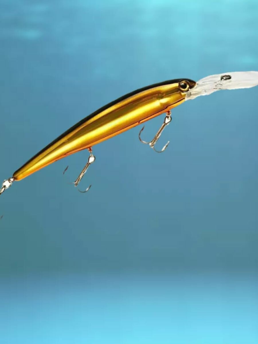 Воблер для троллинга с заглублением до 8 метров. BANDIT DEEP WALLEYE Оригинал#62