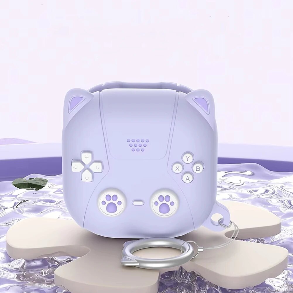 # 489S 3D чехол для наушников для Samsung Galaxy Buds Live/2/Pro темно-серый (темно-серый)