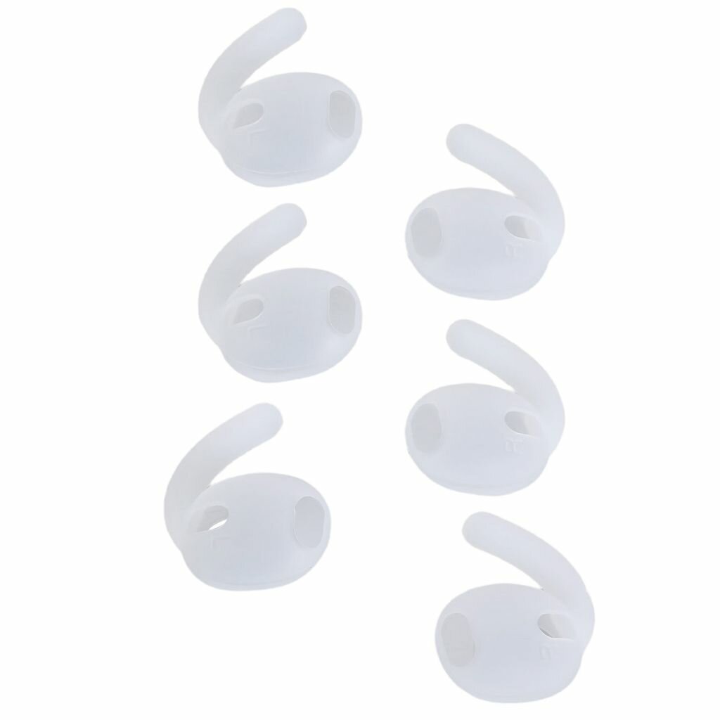 3 Пары Силиконовых Ушных Крючков для Беспроводных Наушников