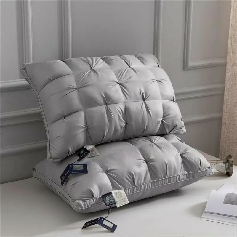 Miss Mari Home textile Подушка 50x70 см, Средняя жесткость, Микрогель