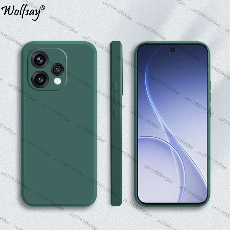 Чехол для Oppo Reno 15, BlackGreen