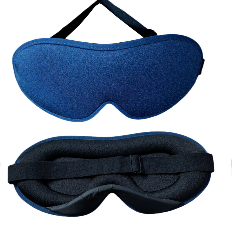 3D маска для глаз в наличии, офисная, для студентов, путешествий, сна, светоизолирующая маска для глаз, лайкра, медленное восстановление, пена с эффектом памяти, маска для сна