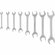 Ключи с открытым зевом 6-22 мм, 8 шт Top Tools 35D256