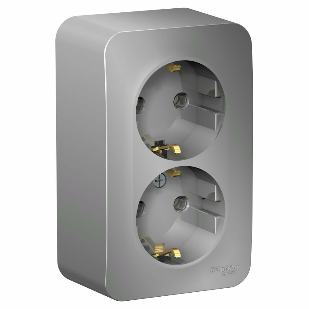 2-ая наружная розетка Systeme Electric Blanca
