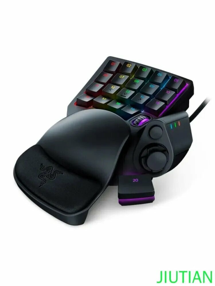 Игровая клавиатура проводная Tartarus Pro, Английская раскладка, черный