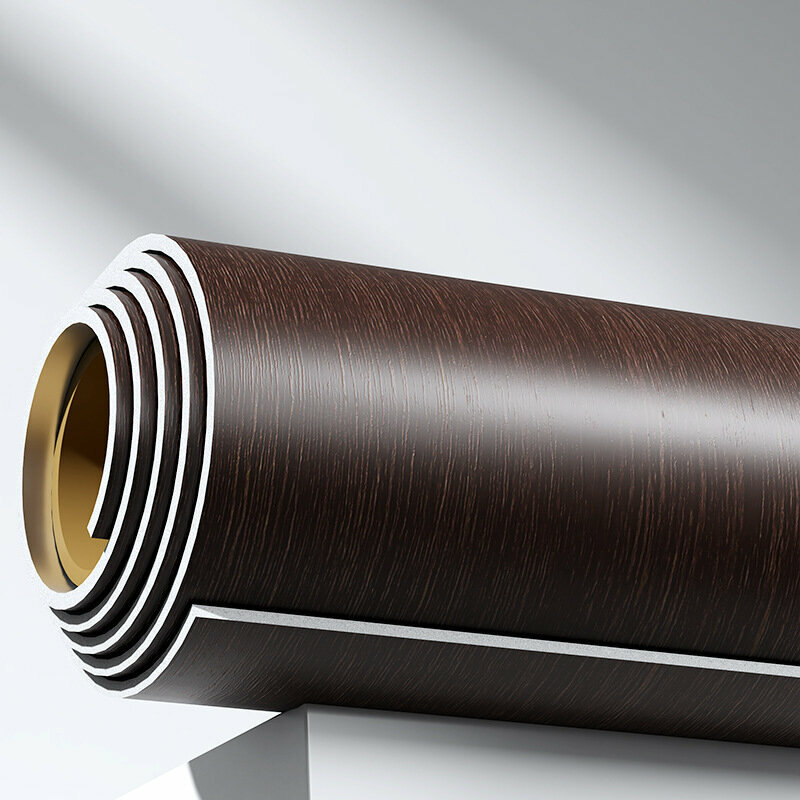 2025 Самоклеящиеся обои с текстурой дерева, наклейки для стен, ремонт, фон для телевизора, декор спальни, имитация деревянного шпона, наклейки для стен с изменением цвета