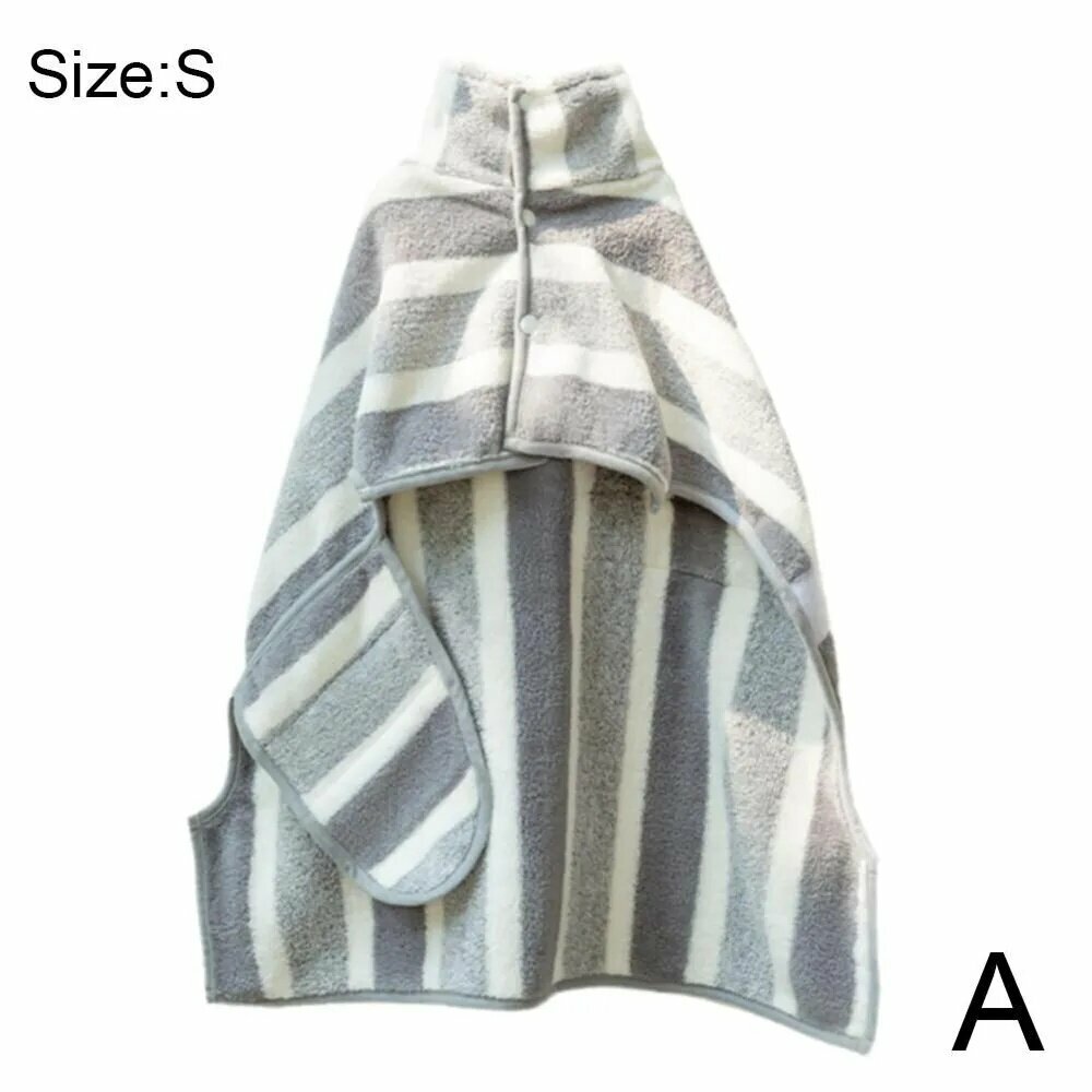 Банный халат для собак/утолщенный/впитывающий и быстросохнущий