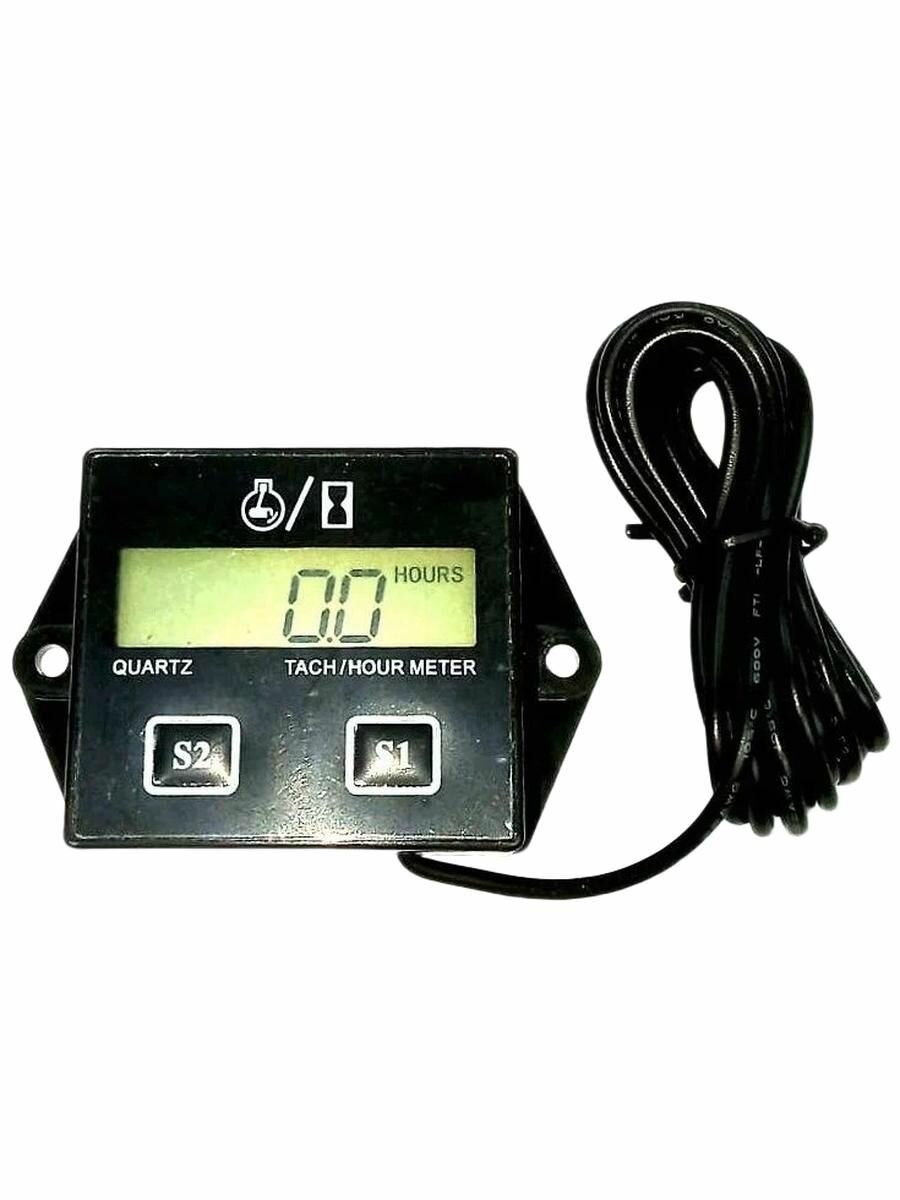 Счетчик моточасов для мотоцикла/питбайка с тахометром