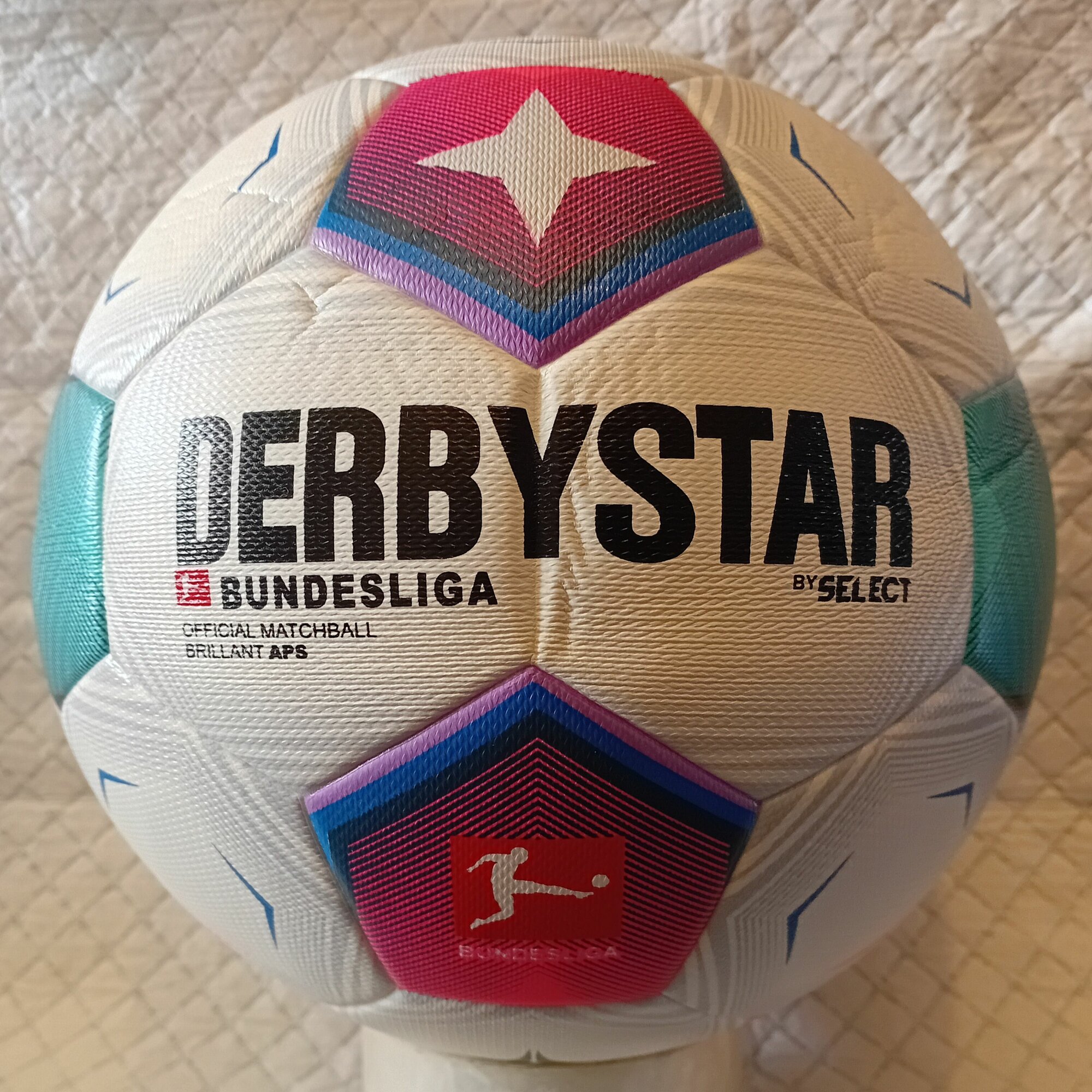 Футбольный мяч DERBYSTAR, 5 размер, SELECT ( игла в подарок )