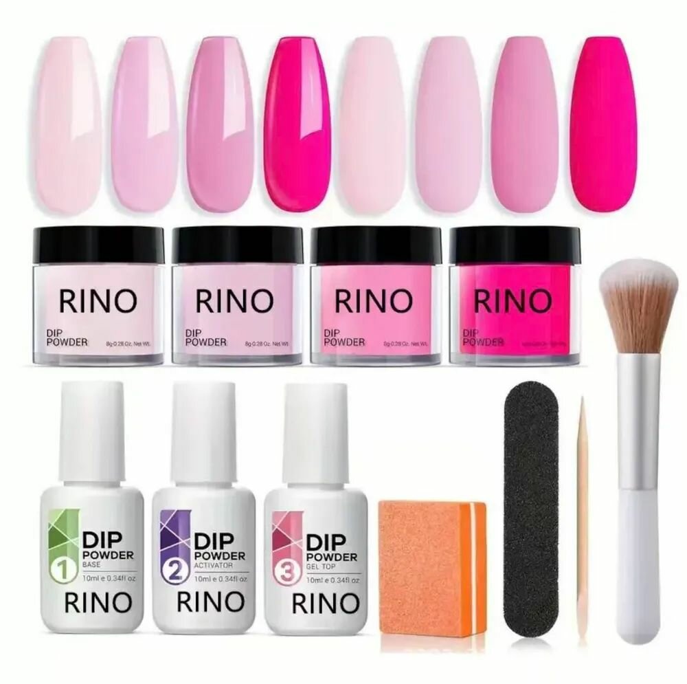 Дип система для ногтей для моделирования гель пудра