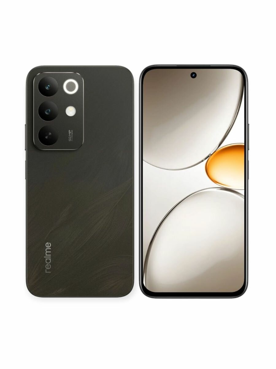 Смартфон Realme C85 6/128GB, экран 6.8, 1570 х 720, камера 50МП, Черный