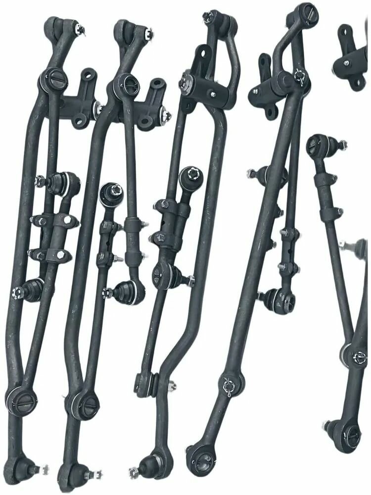 Комплект рулевой трапеции (рулевое управление) ВАЗ 31105 под ГУР (с гидроусилителем) в сборе с тягами, сошкой, маятником