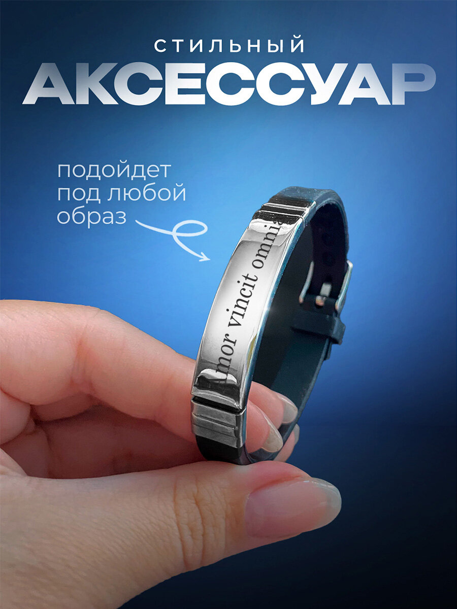 Жесткий браслет IREVIVE, 2 шт., размер one size, диаметр 9 см, серебристый — фото 1