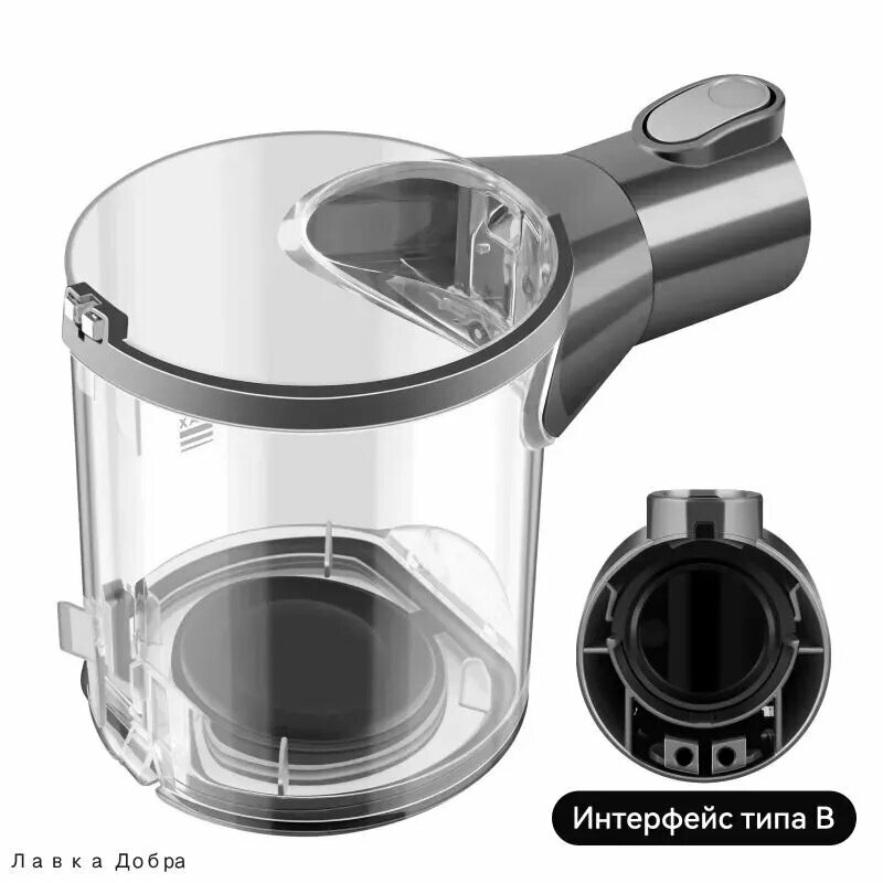 Запасной контейнер для пылесоса Dyson V6 (DC58/59/62/74), тип B