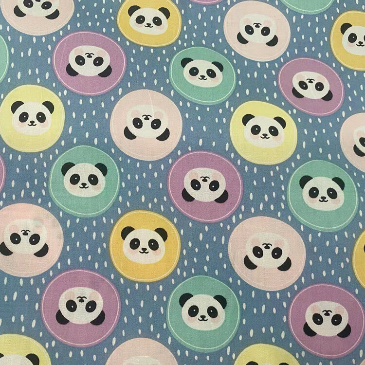 Производитель оптом 1.6m весенне-осенняя хлопковая ткань, чистая хлопковая ткань, DIY ручная работа, чистая хлопковая ткань для постельного белья с мультяшным принтом