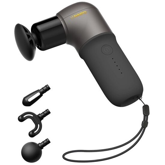 Массажер перкуссионный универсальный беспроводной Naipo MGPC-002 Mini черный