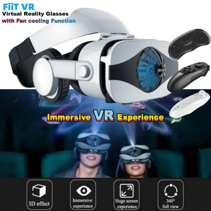 Fiit VR 5F VR Glasses + B01 Gamepad — фото 1