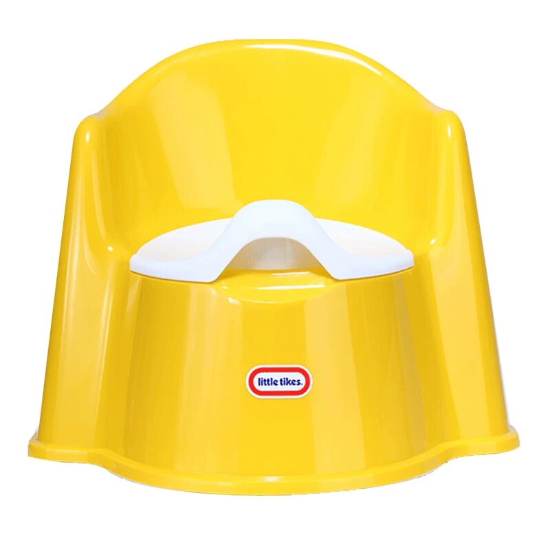 Little Tikes Детская унитаз-стульчик с защитой от брызг, легкая очистка, нескользящее дно для малышей 6 месяцев - 4 лет