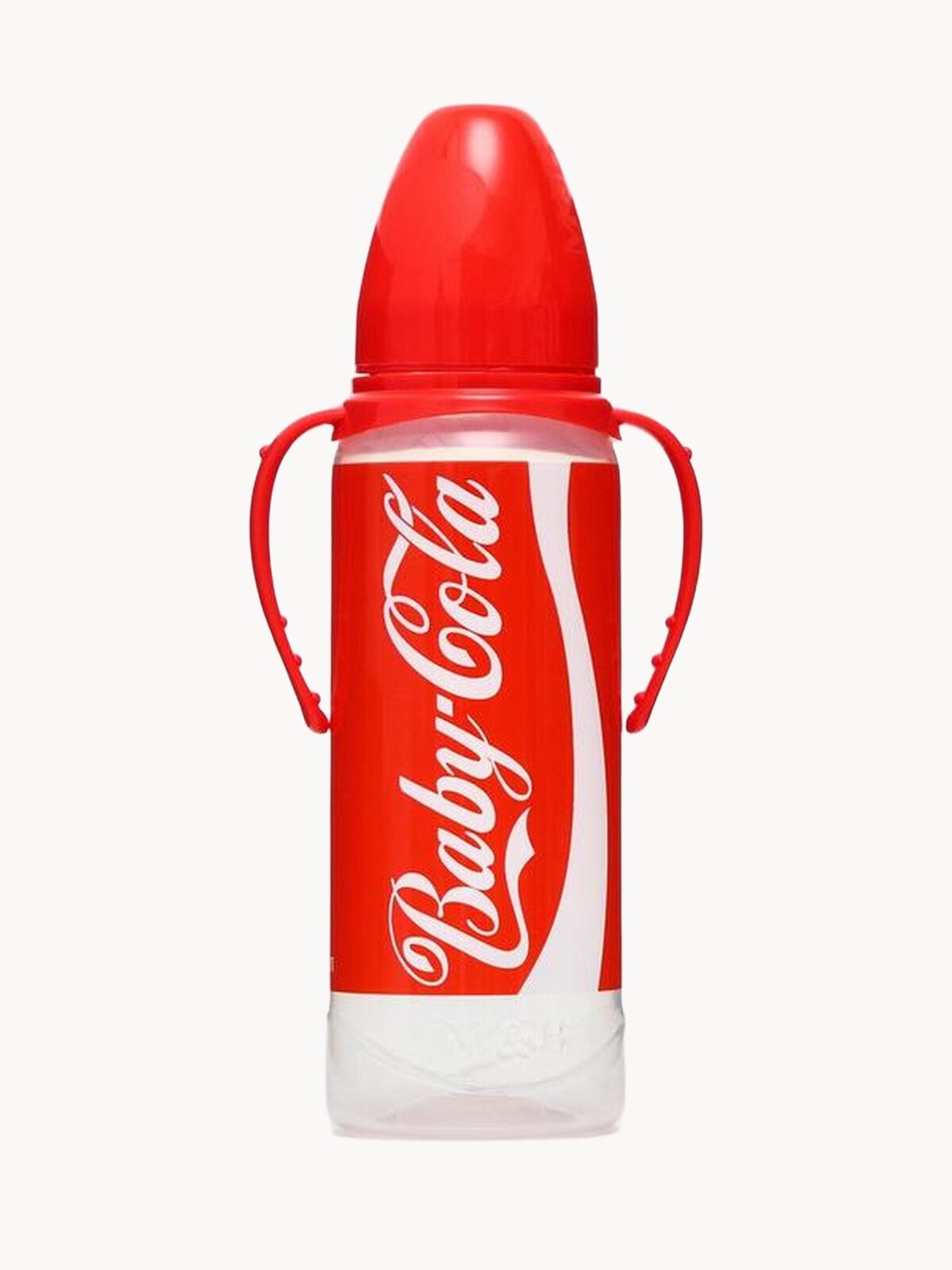 Бутылочка для кормления Baby Cola 250 мл, цилиндр, с ручками